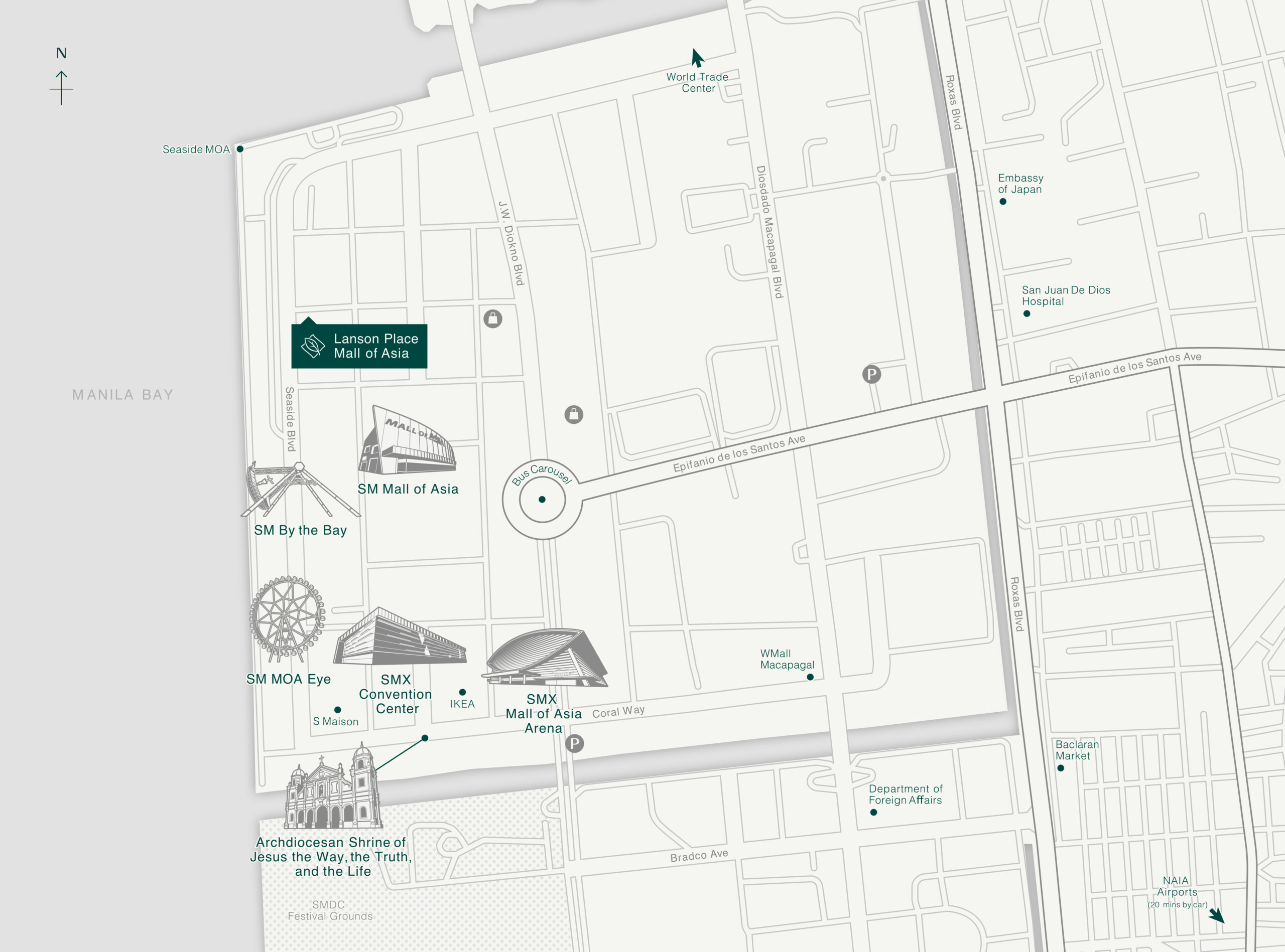 Get in Touch - Lanson Place Mall Of Asia