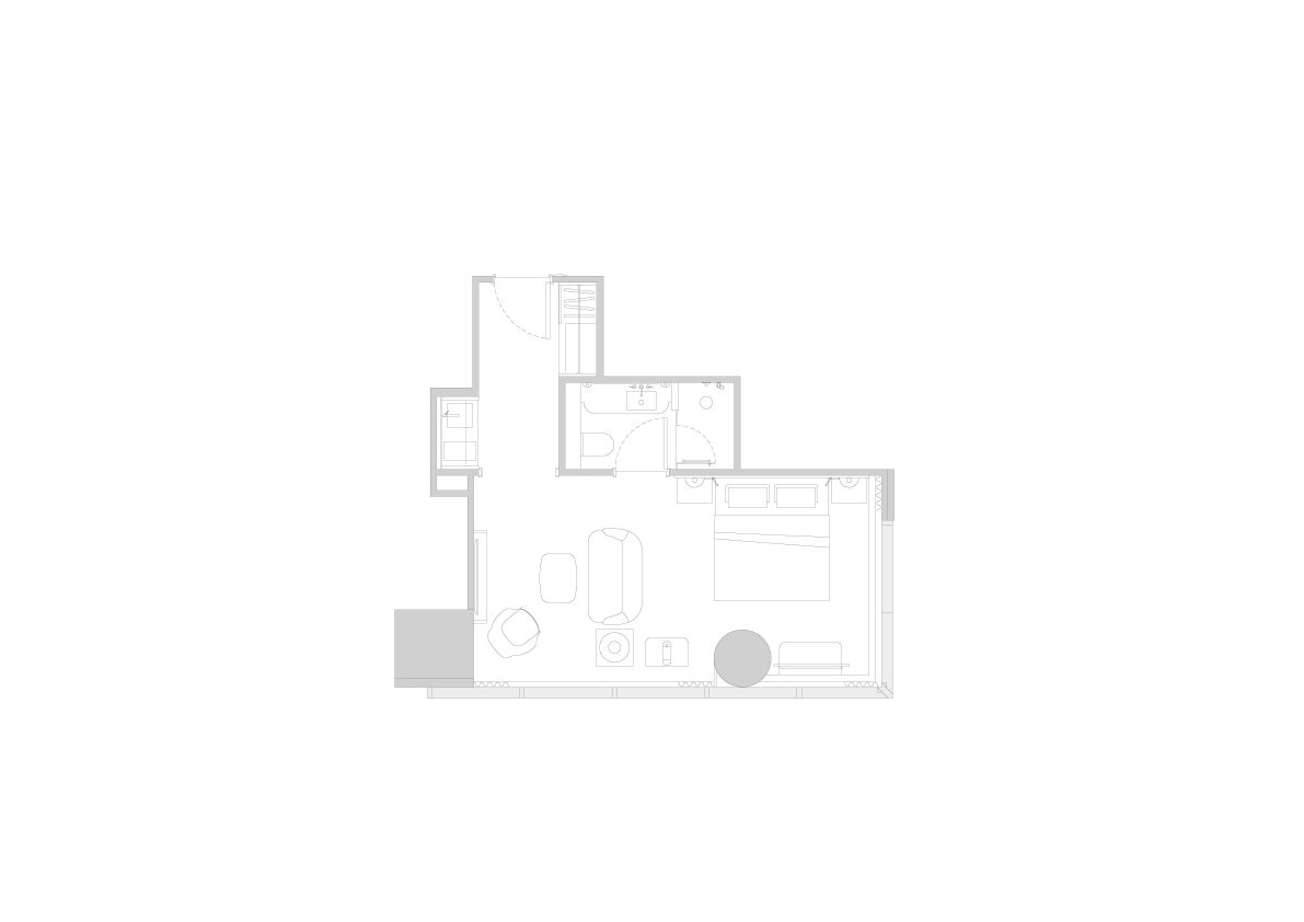 Studio Residence - Lanson Place Causeway Bay